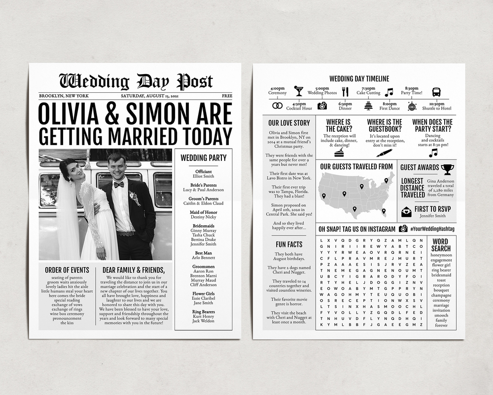 Create Special Moments With Our Editable Digital Templates! – Puff Paper Co