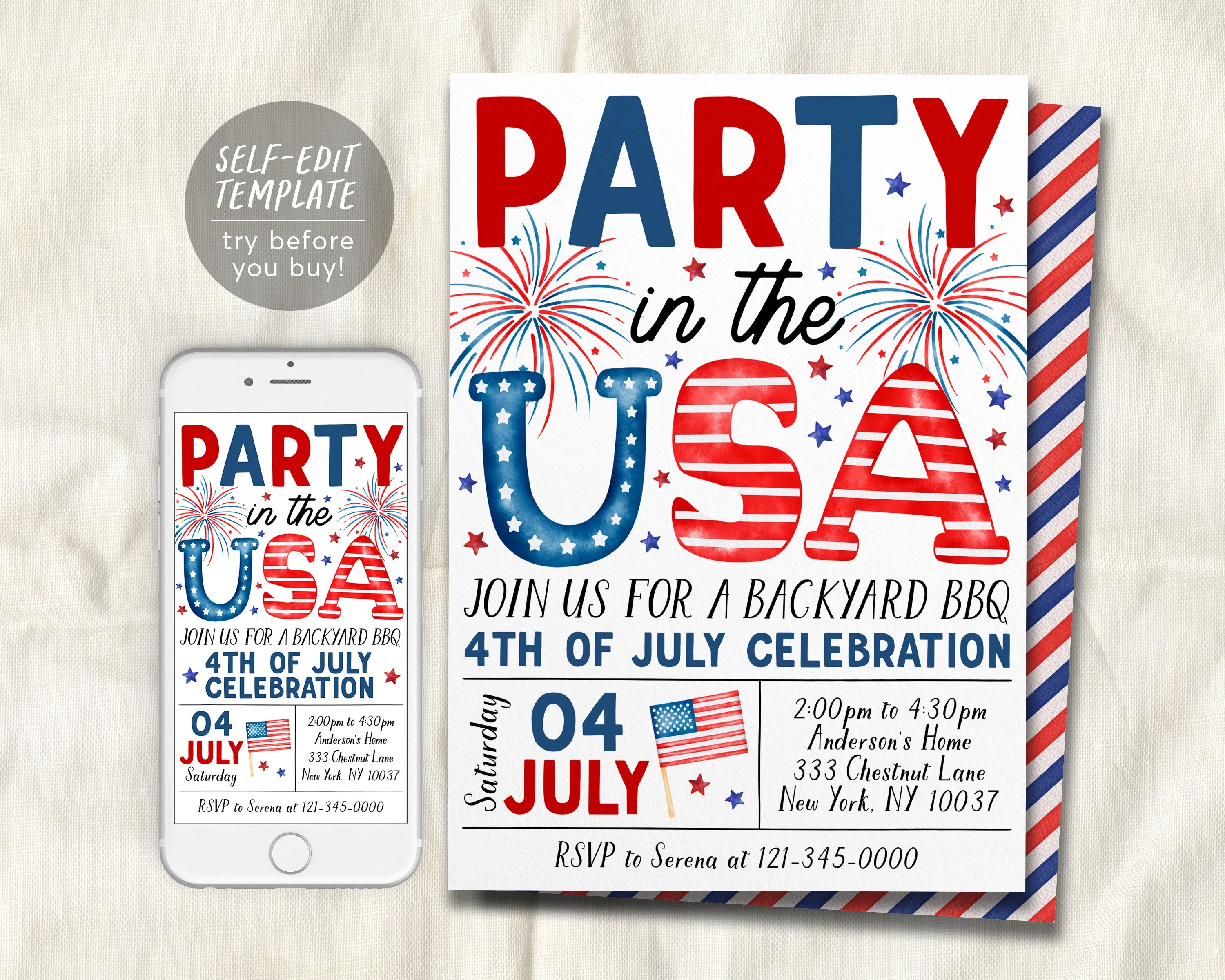 Independence Day – Puff Paper Co