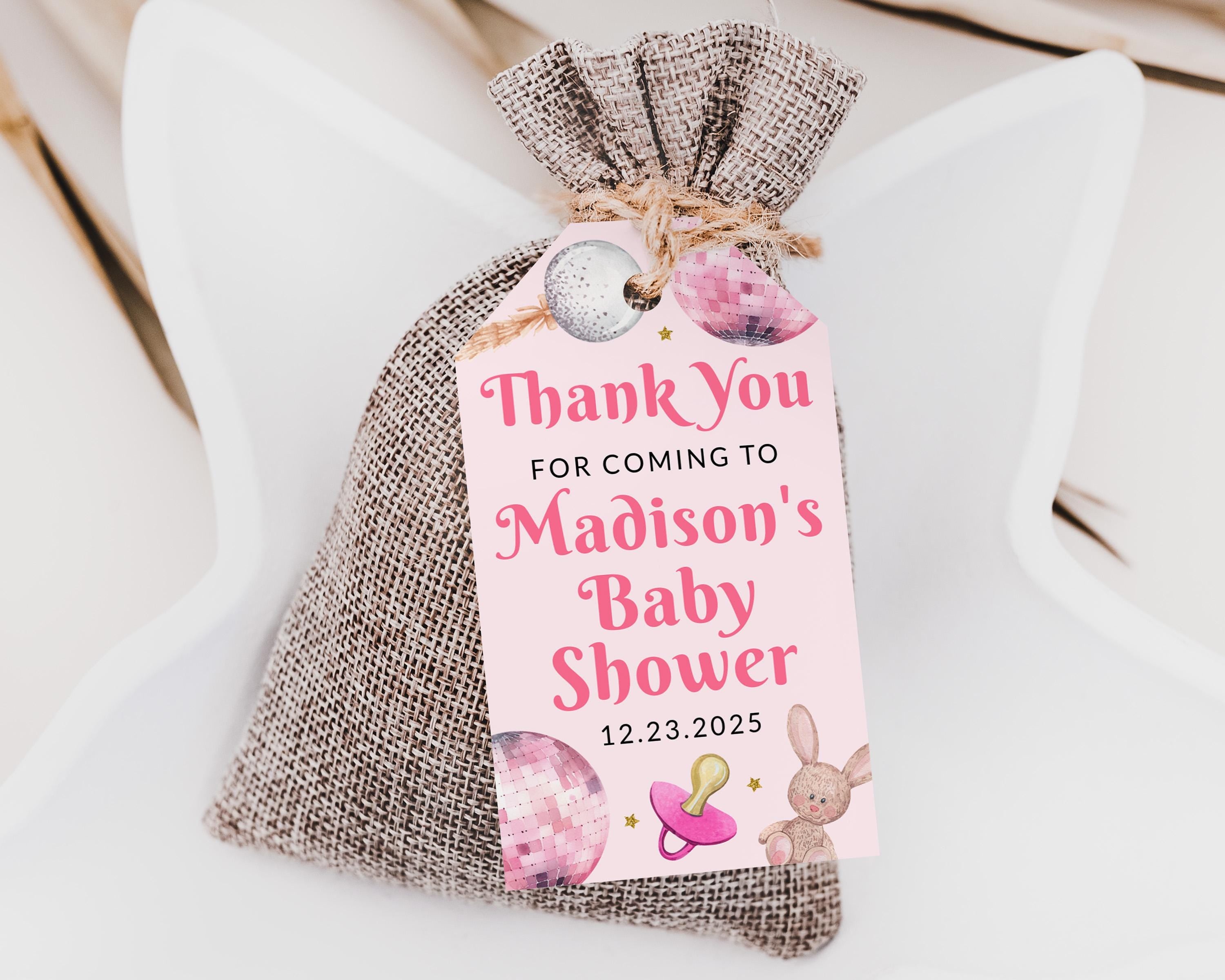 New Mom Era Baby Shower Favor Tags Editable Template, Eras It's Me Hi ...
